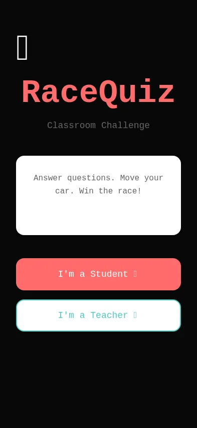 RaceQuiz: Classroom Challenge
