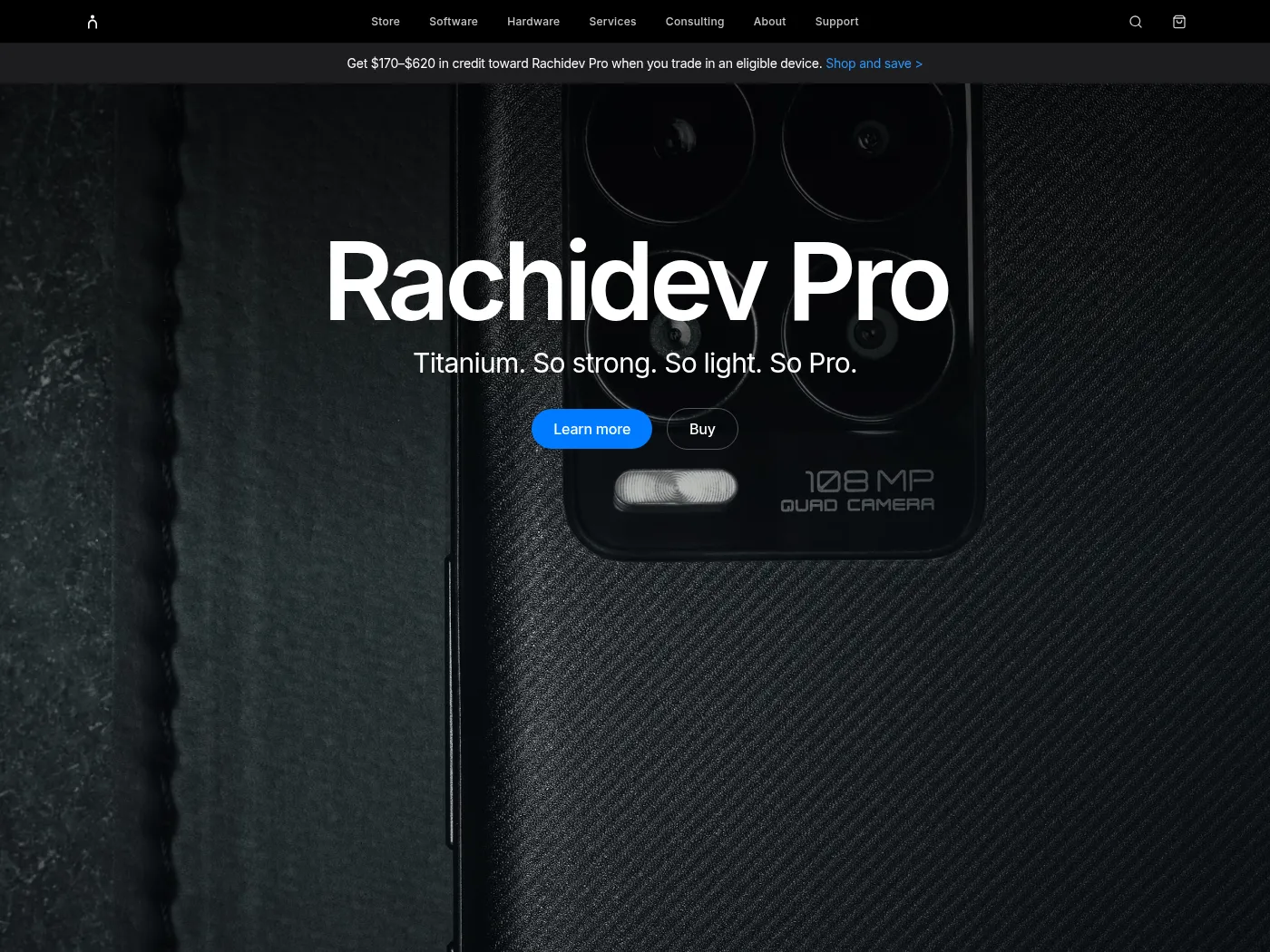 Rachidev Site Clone
