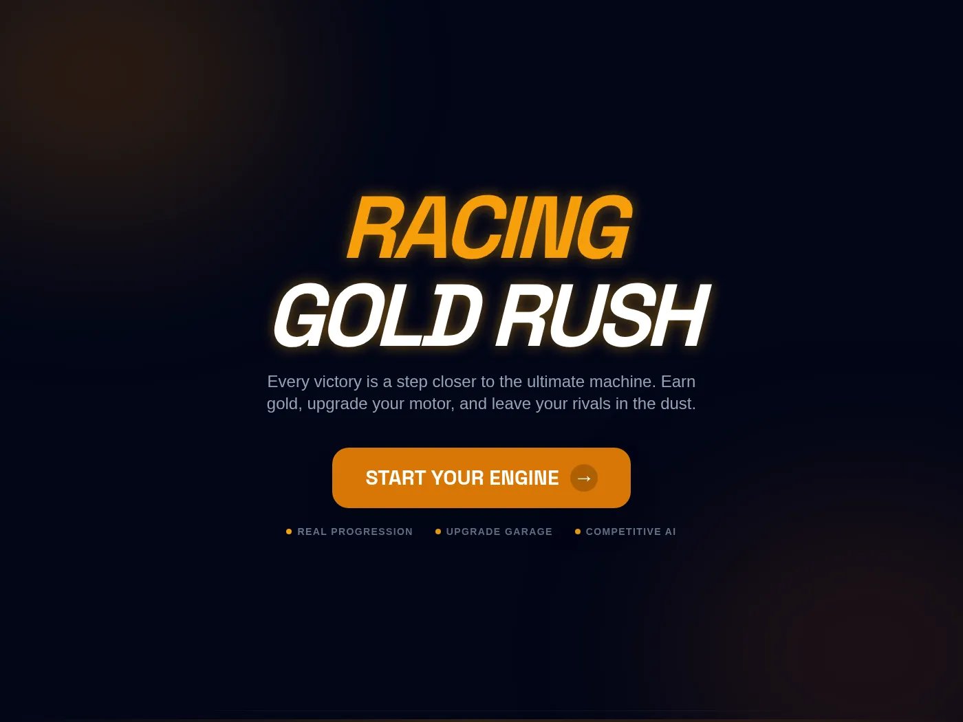 Racing Gold Rush