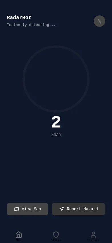 RadarBot Detector App