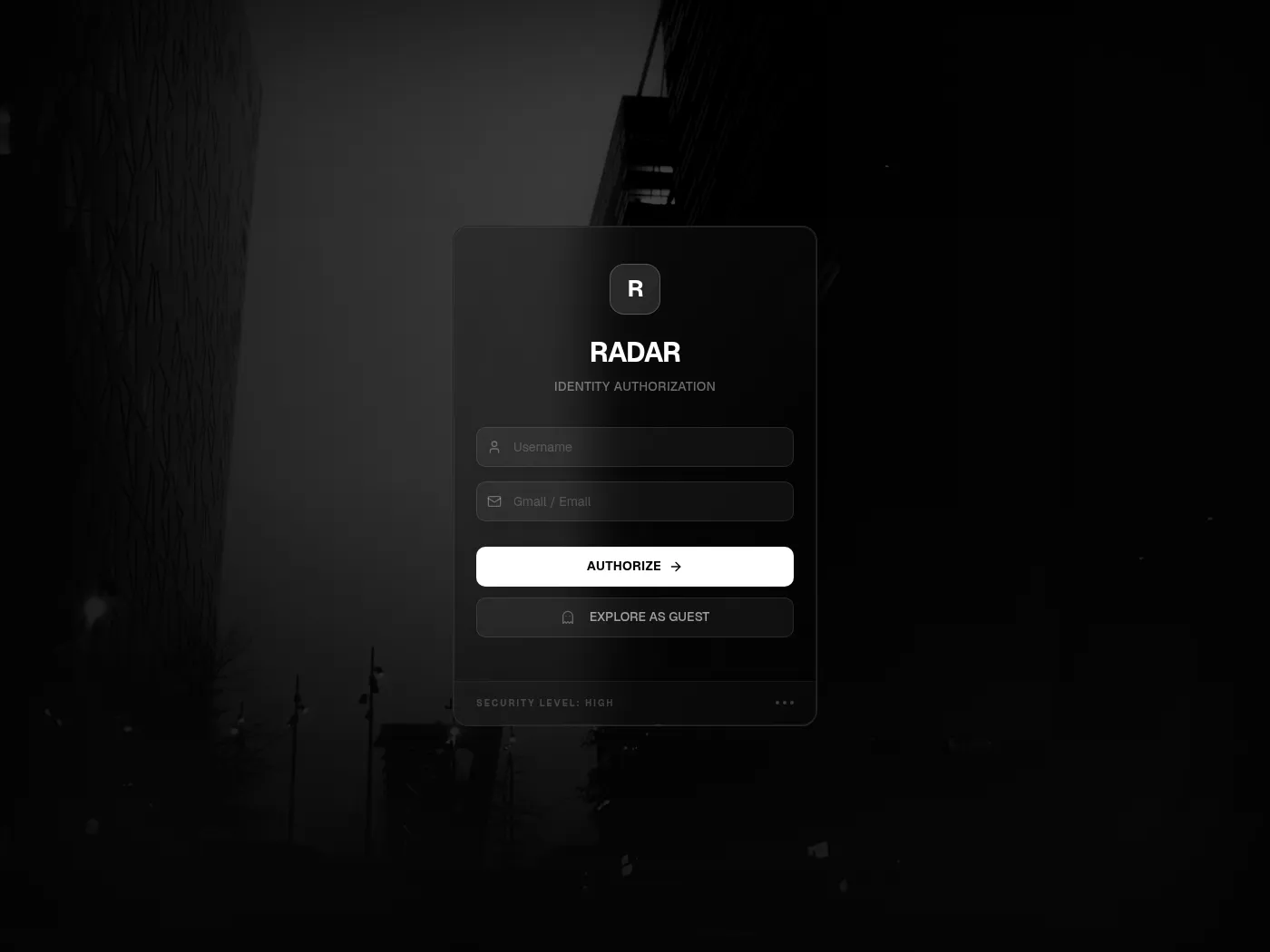 RADAR Social Hub