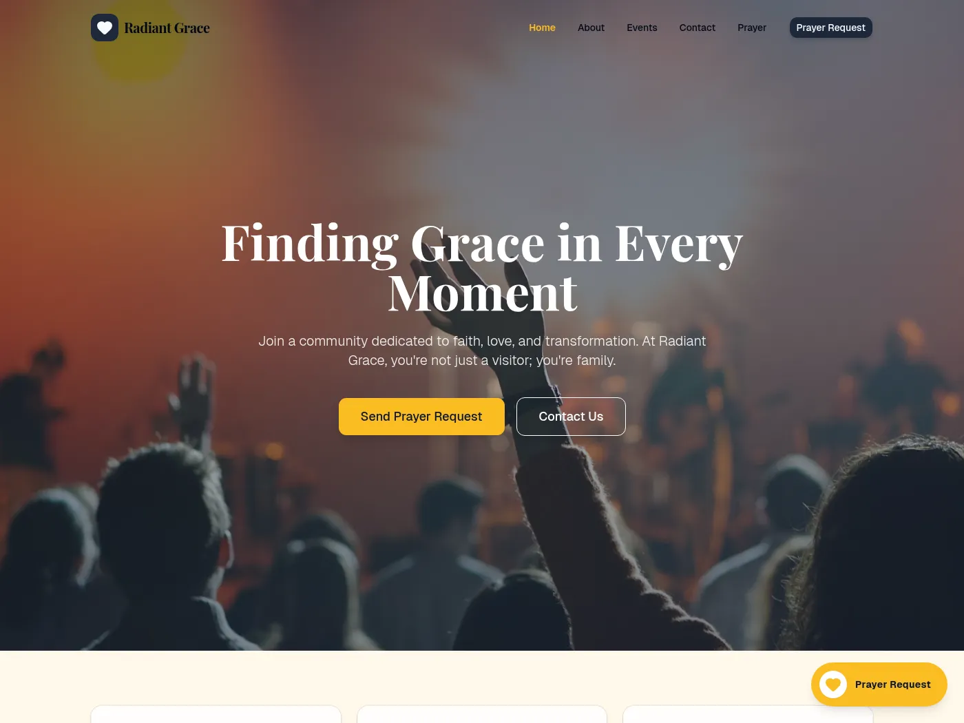 Radiant Grace Church Site