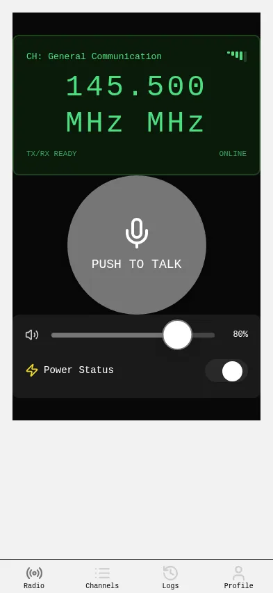 RadioComm App