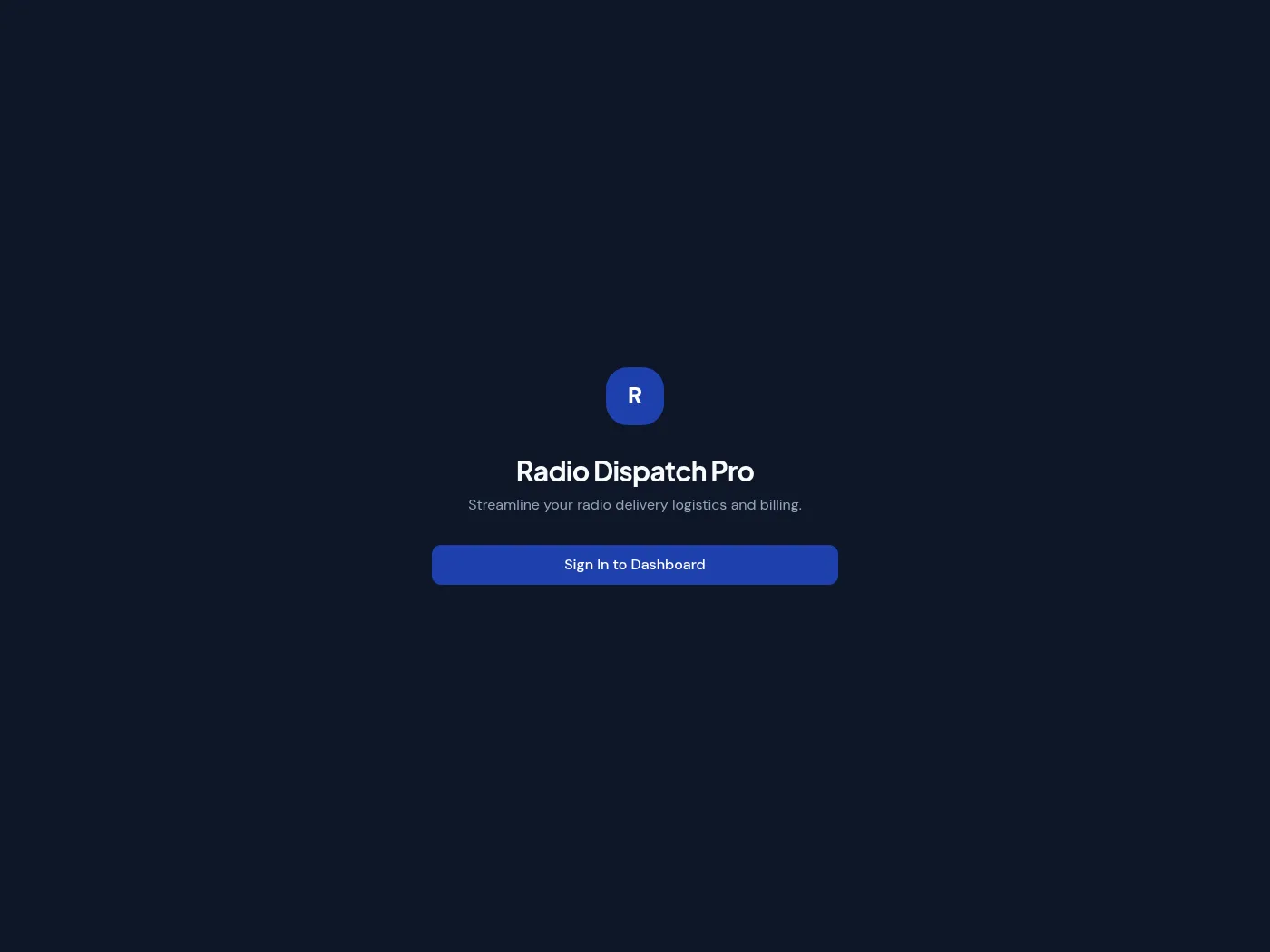 Radio Dispatch Pro