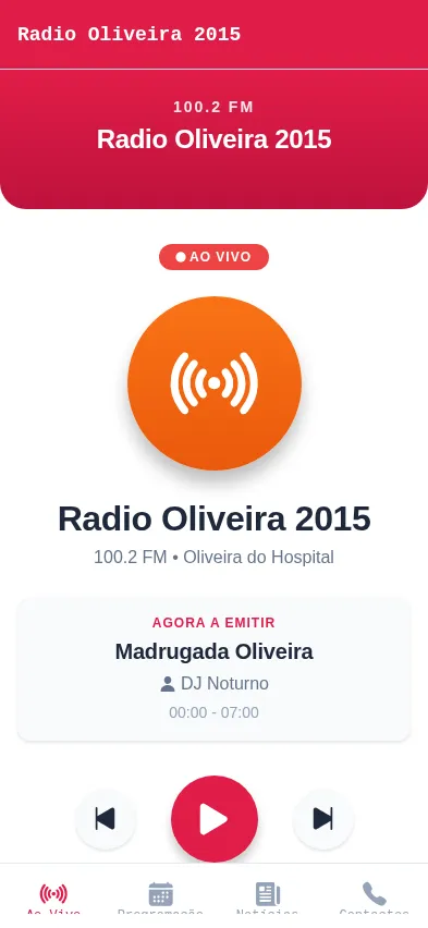 Radio Oliveira App