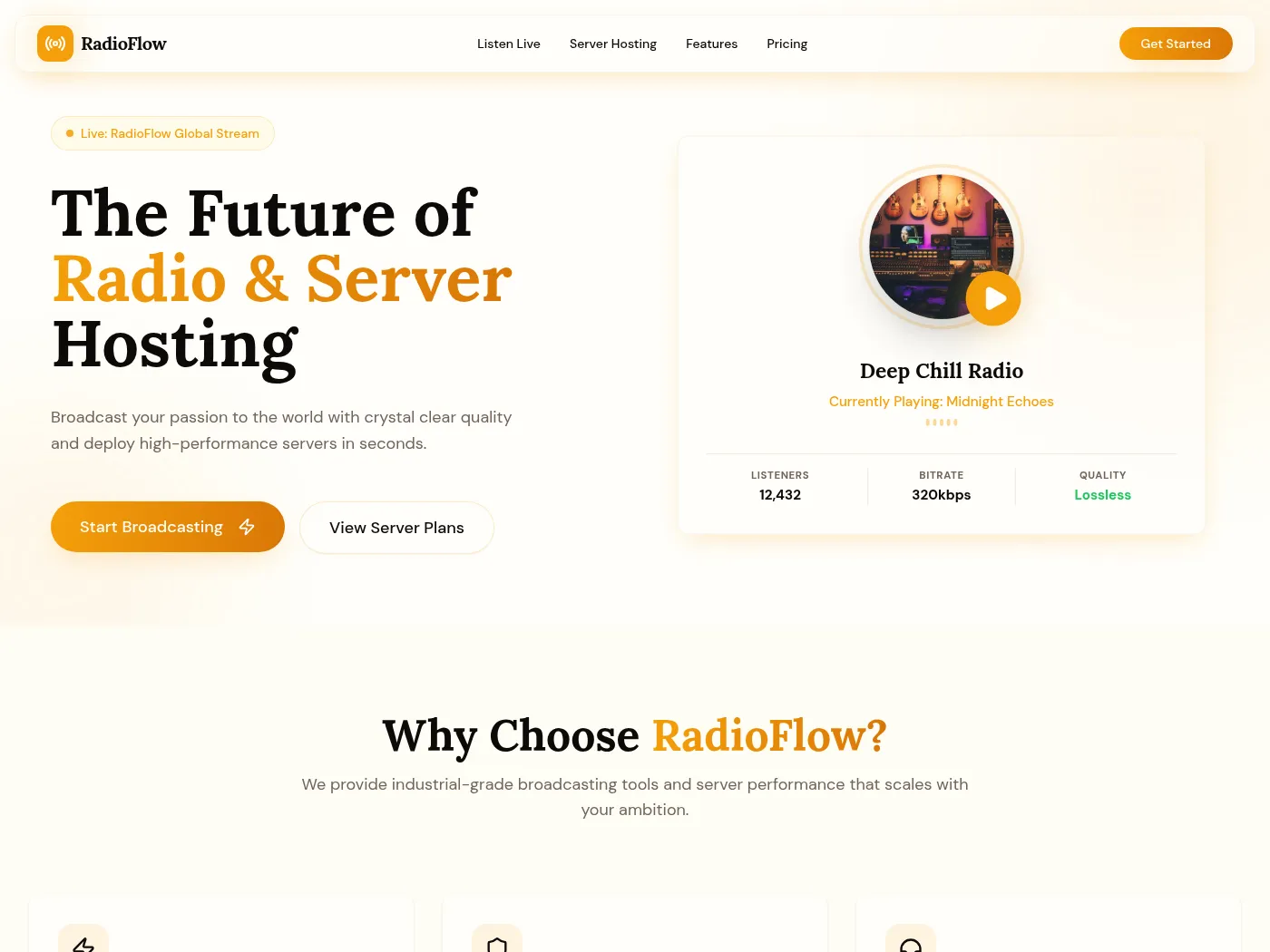 Radio & Server Shop
