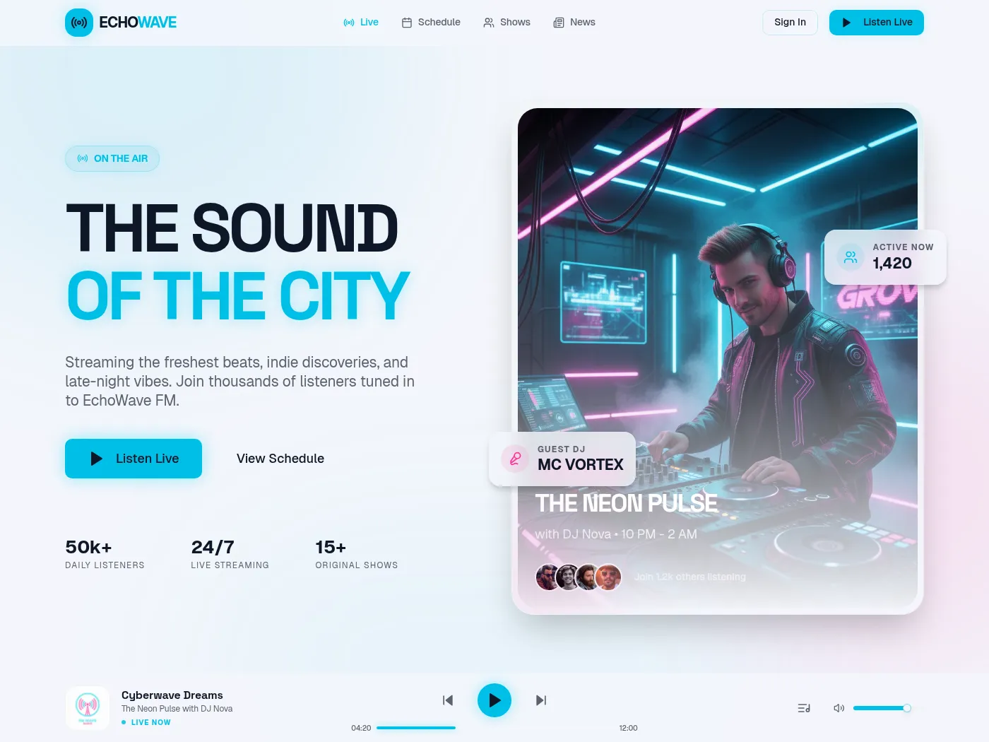 Radio Station Webpage