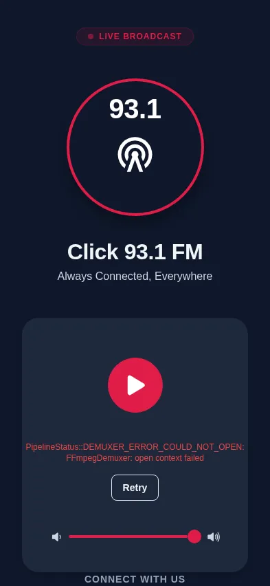 Click 93.1 FM Radio App