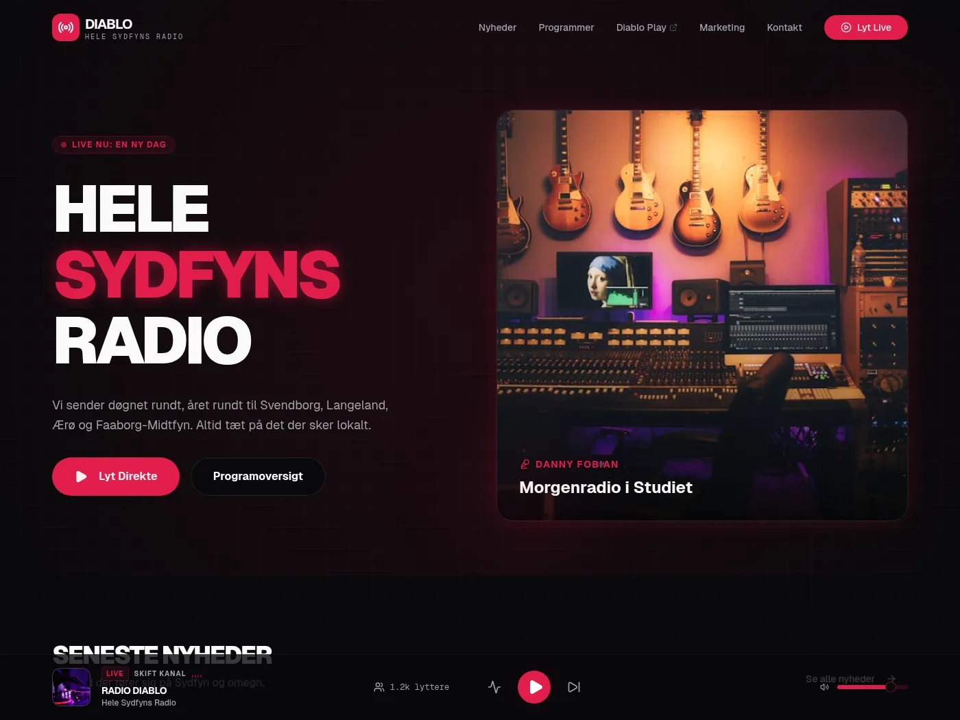 Radio Diablo Redesign