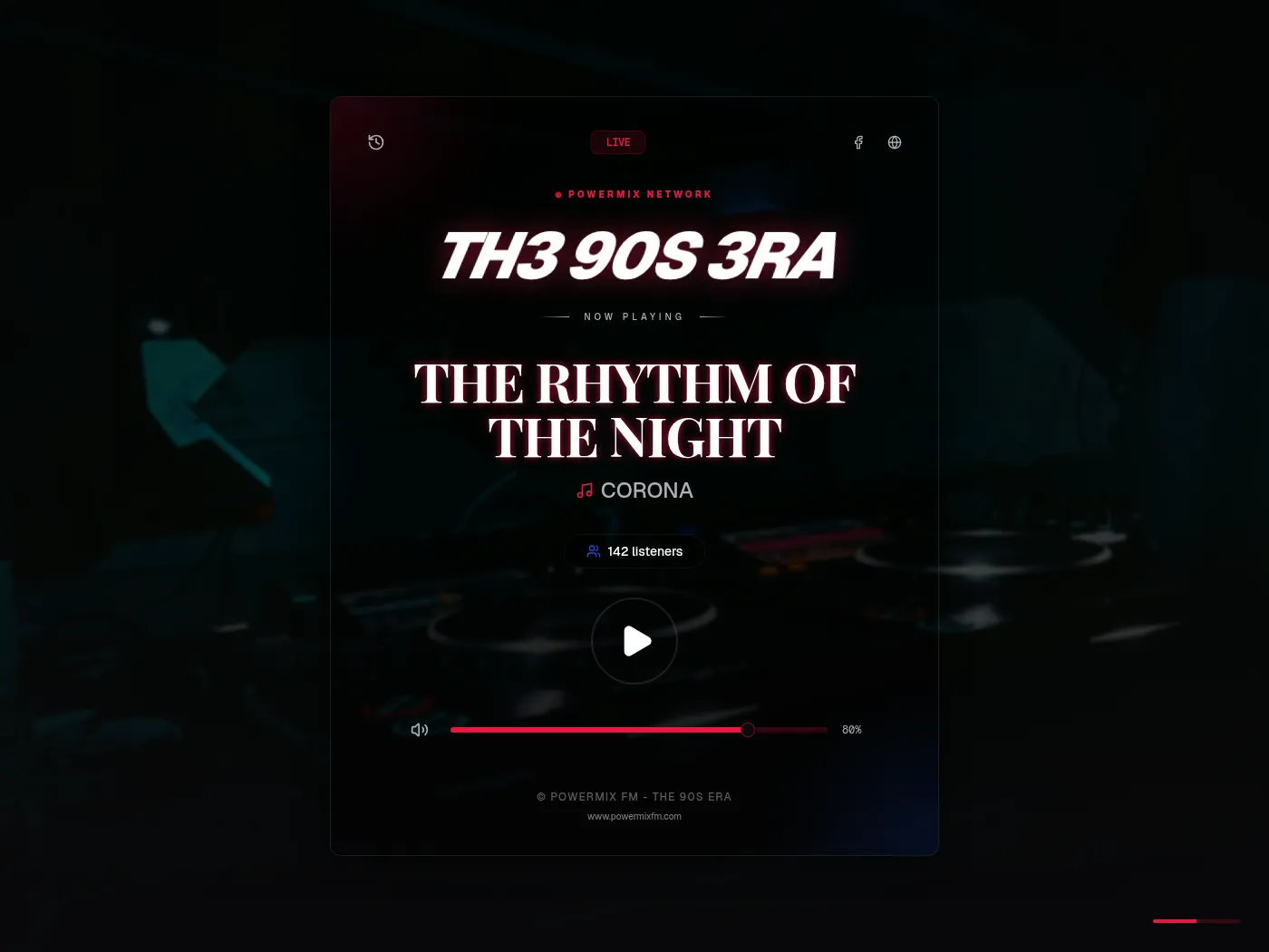 PowerMix Radio Player
