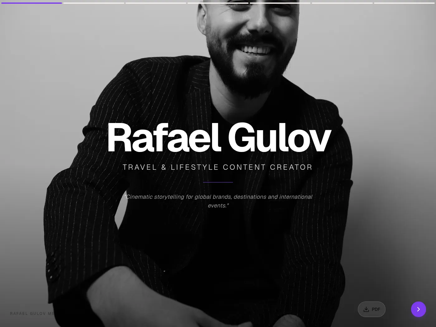 Rafael Gulov Media Kit
