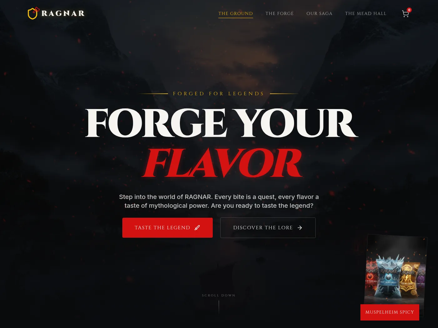 RAGNAR Brand Website