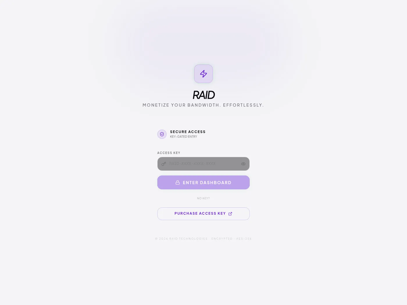 RAID Data Seller