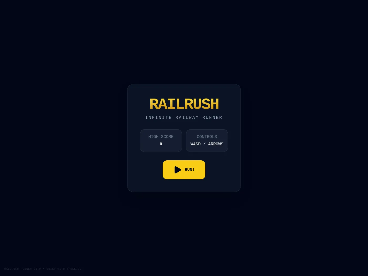 RailRush Runner