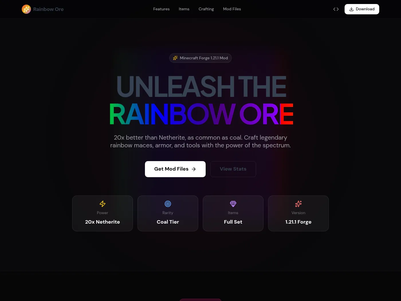 Rainbow Ore Modpack
