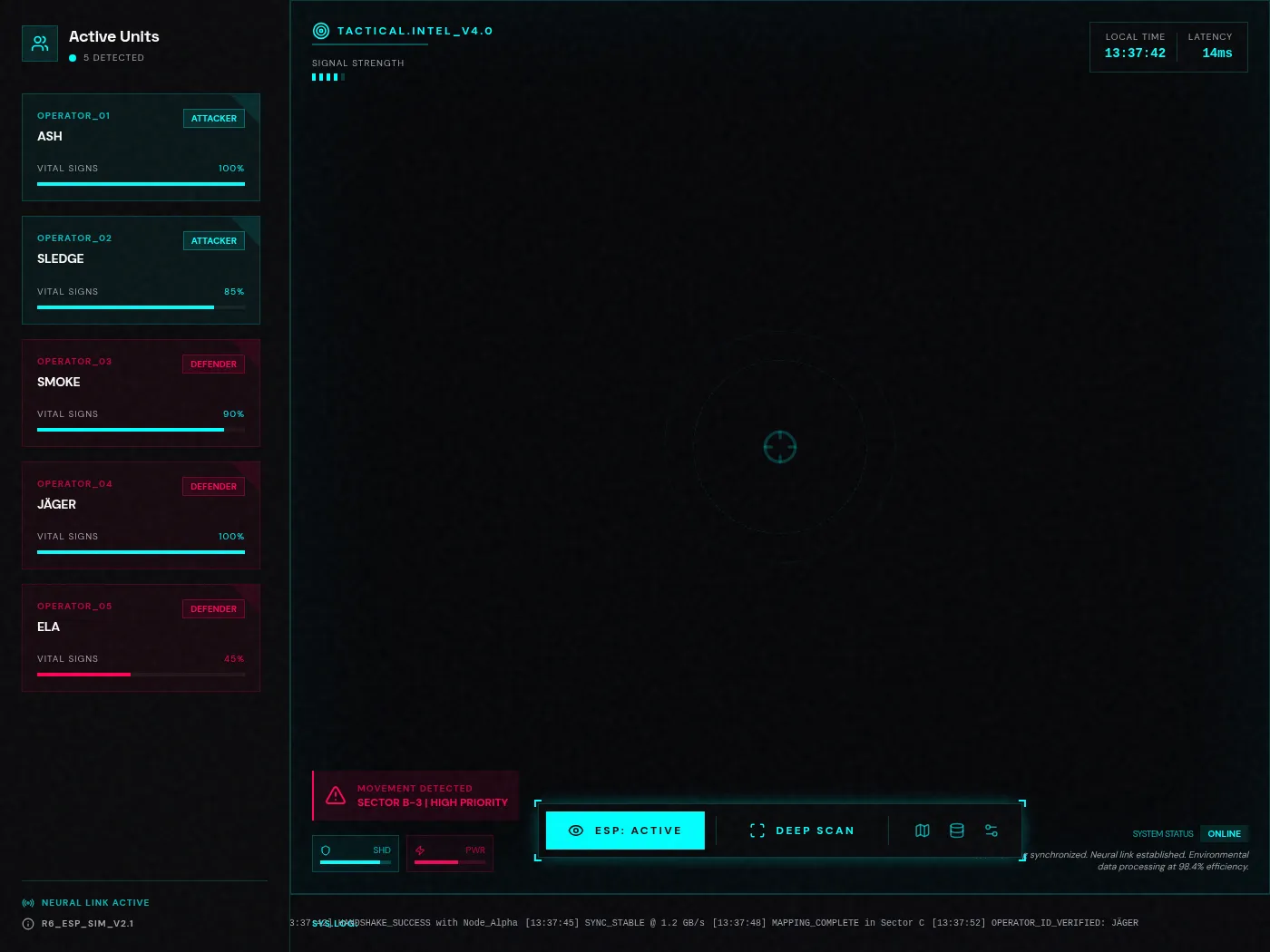 Rainbow Six ESP Visualizer