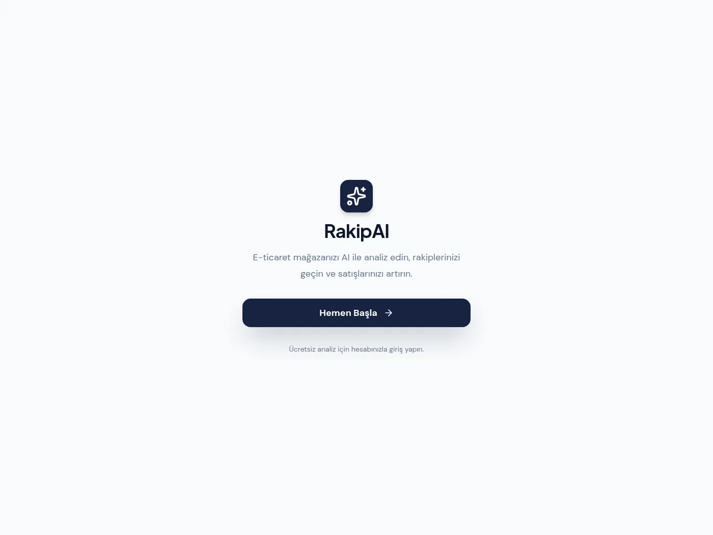 RakipAI Satıcı Platformu
