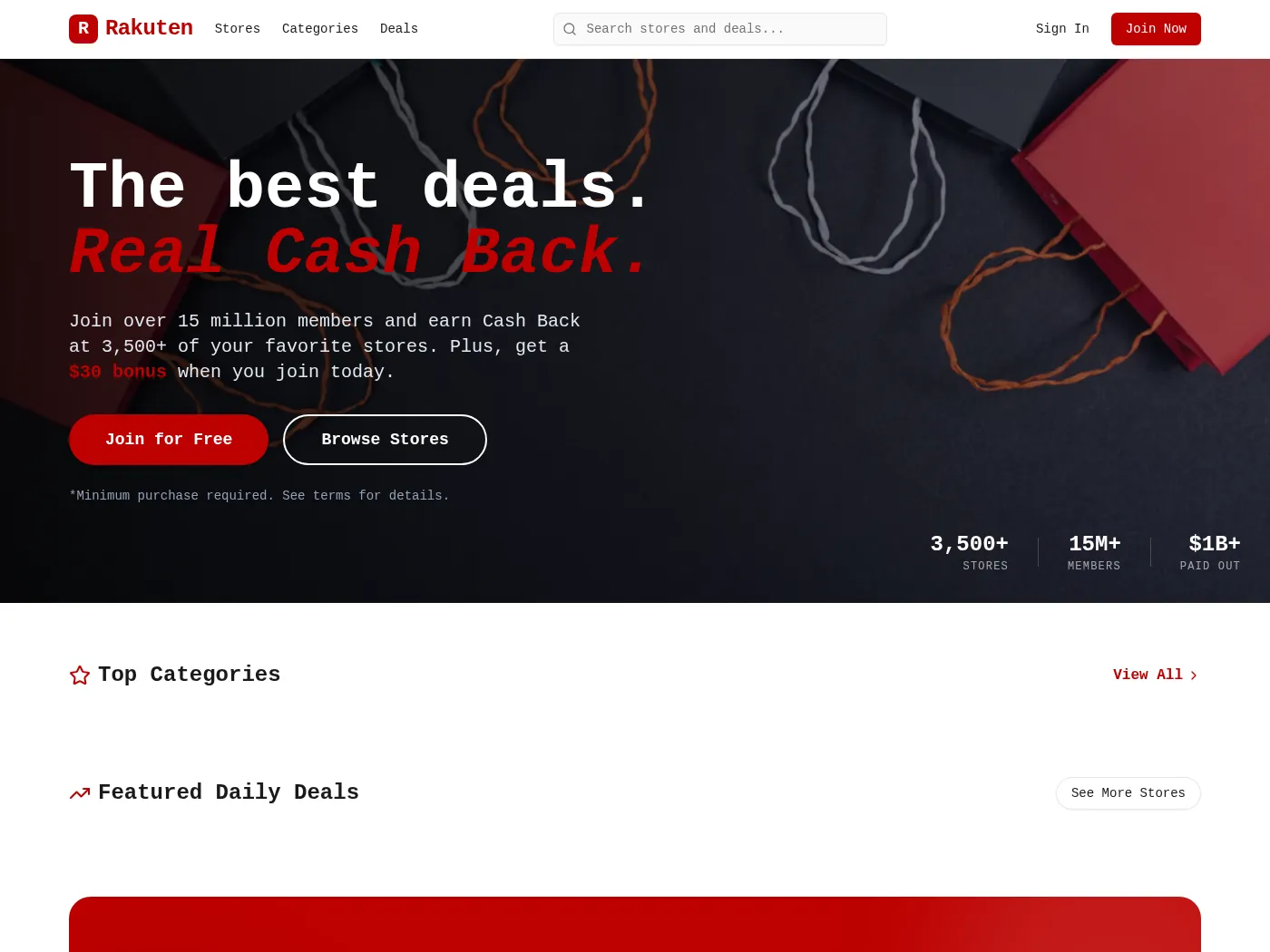 Rakuten Clone