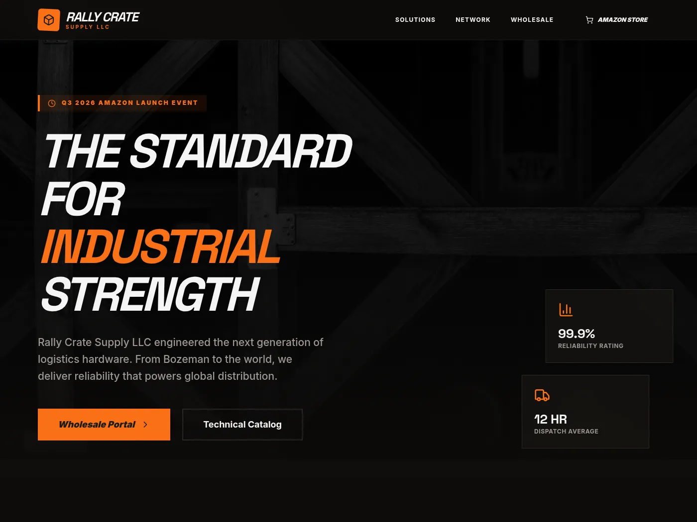 Rally Crate Supply Site