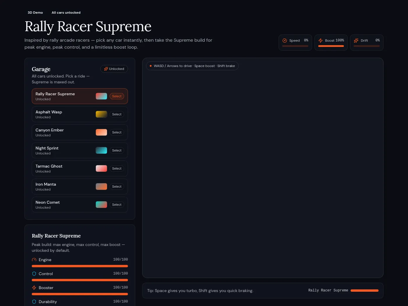 Rally Racer Supreme