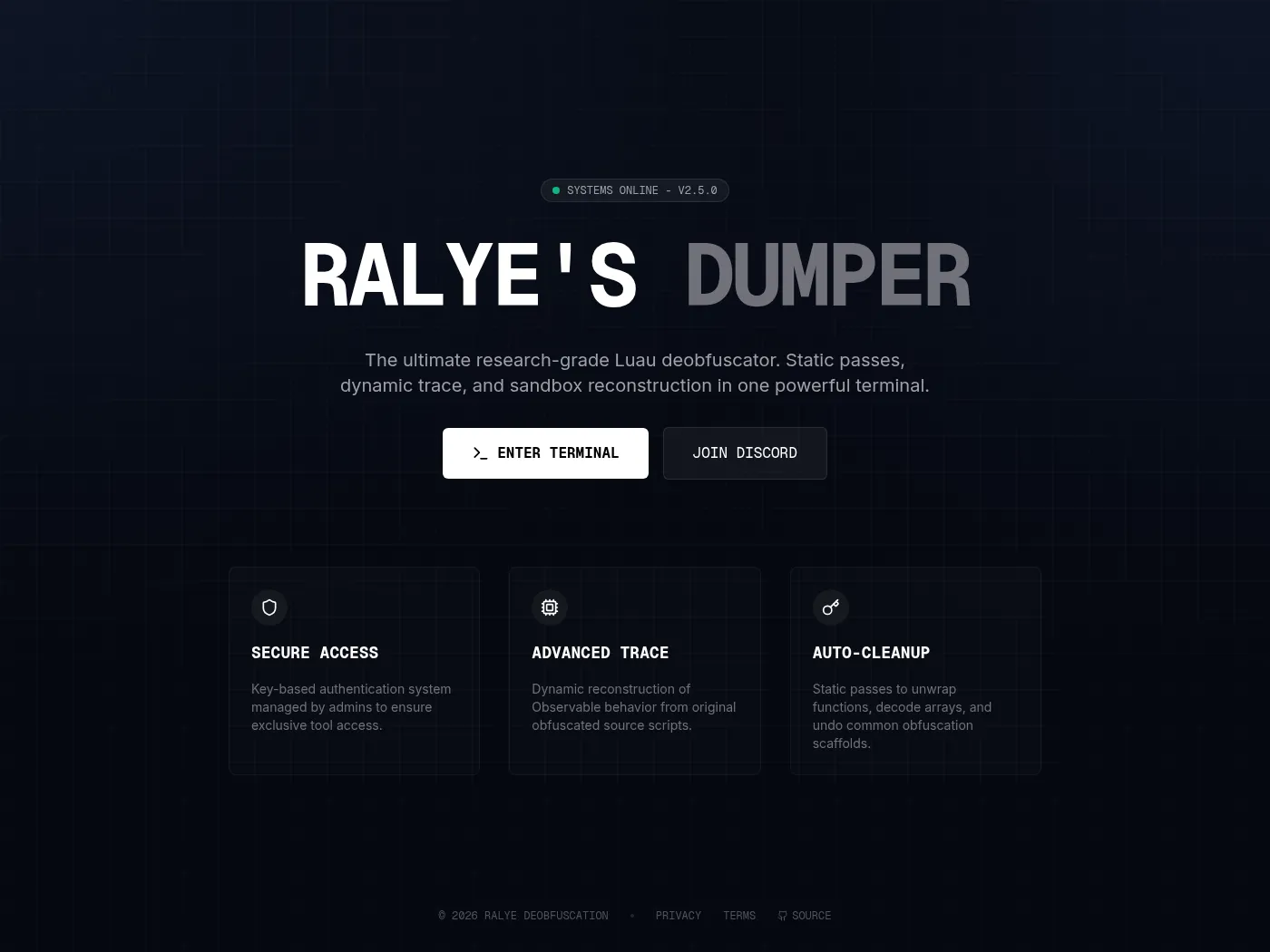 Ralye Deobfuscator Bot