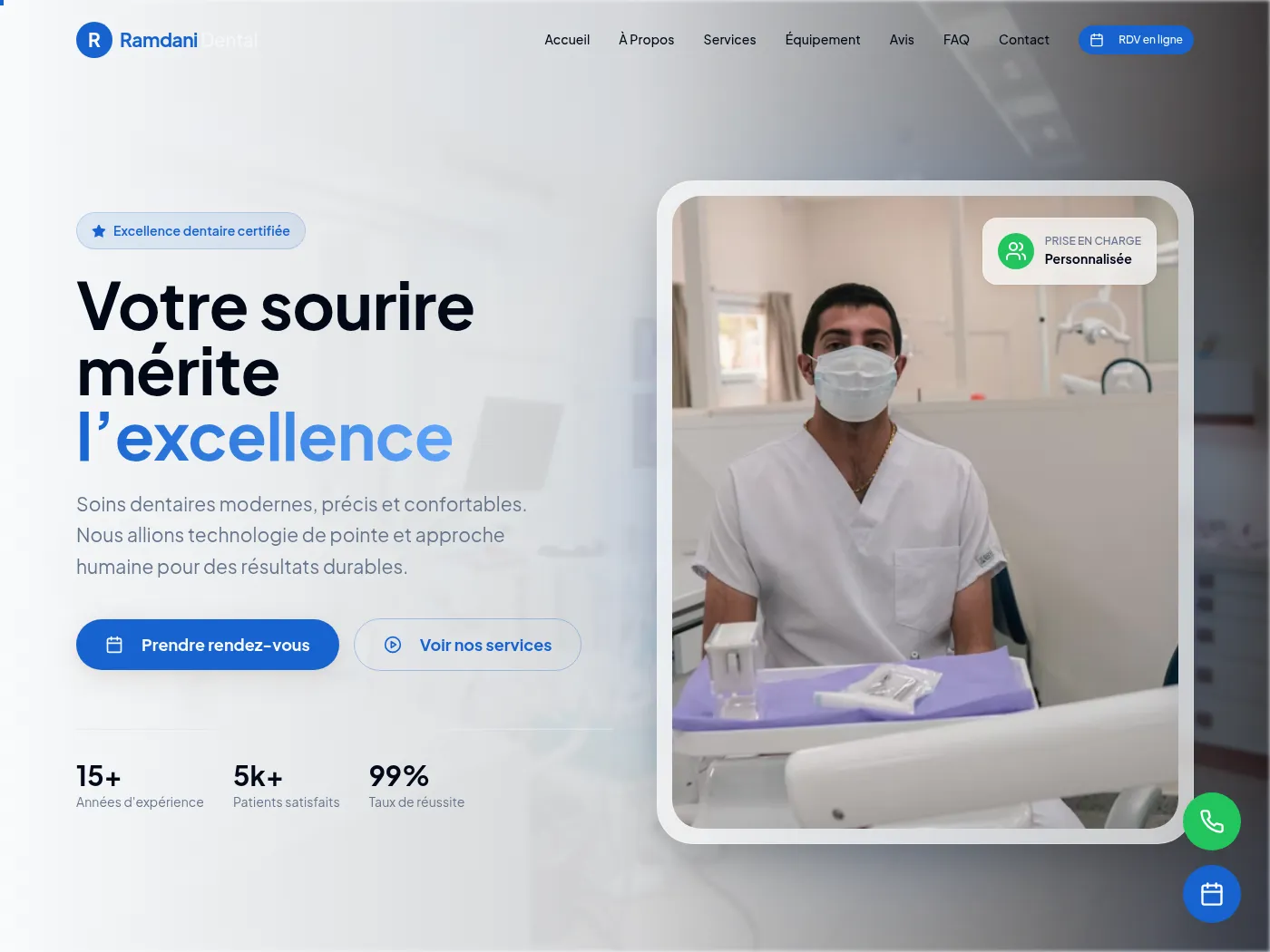 Ramdani Dental Center Web