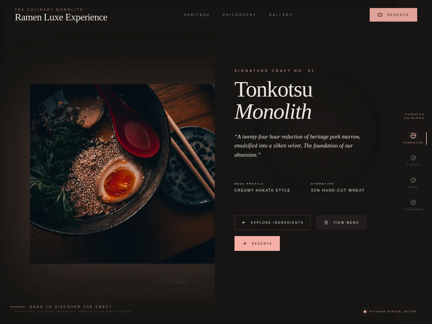Ramen Luxe Experience