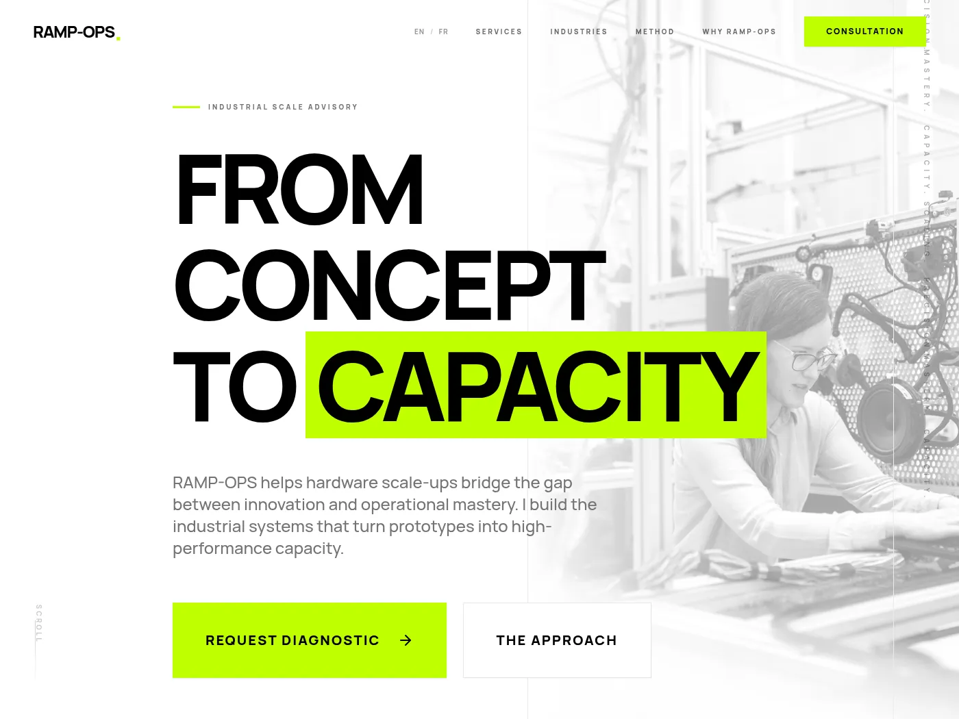 RampOps Consulting Website
