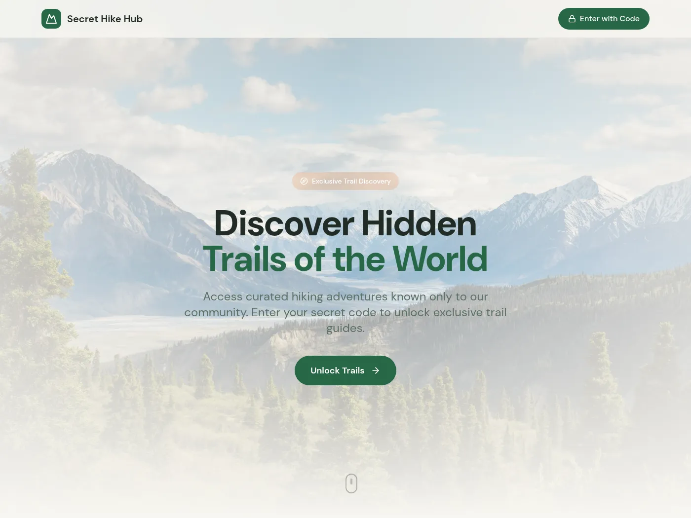 Secret Hike Hub