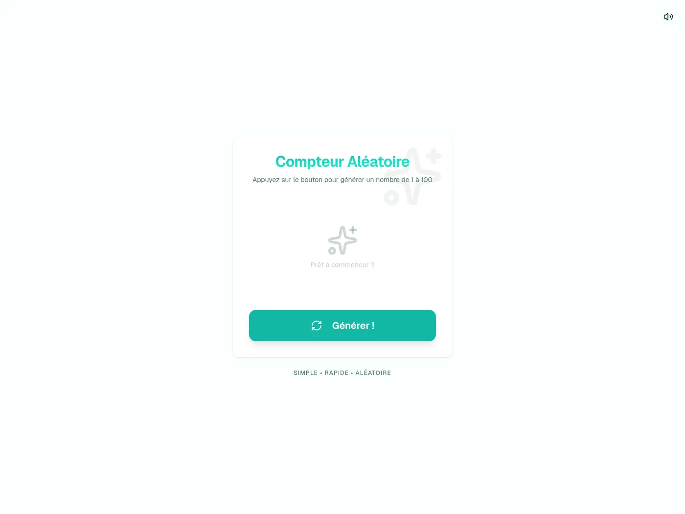 Random Counter App