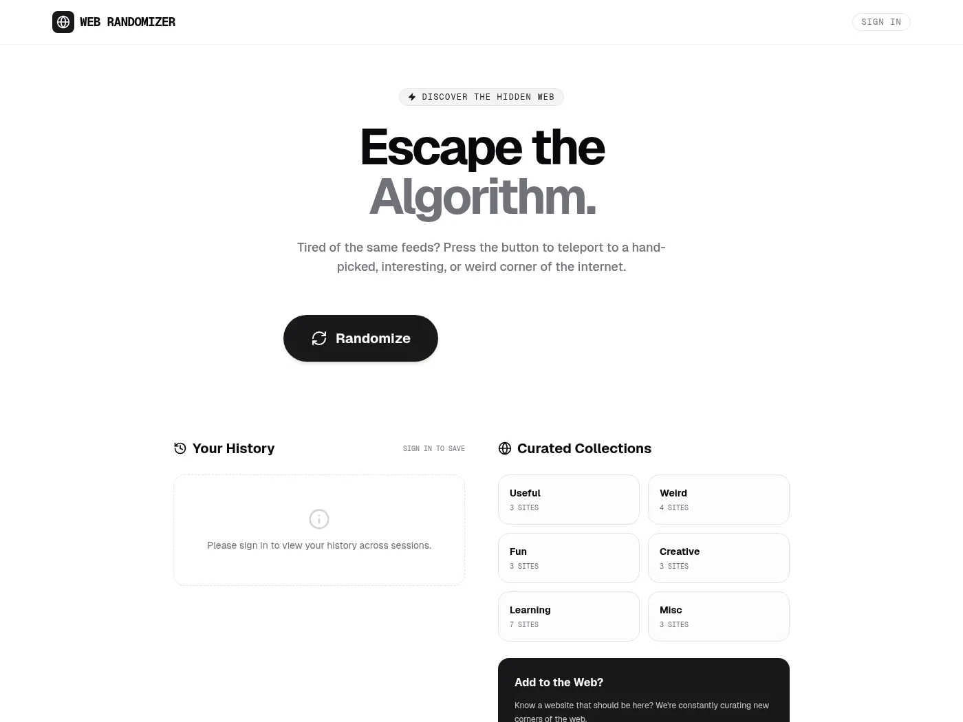 Web Randomizer