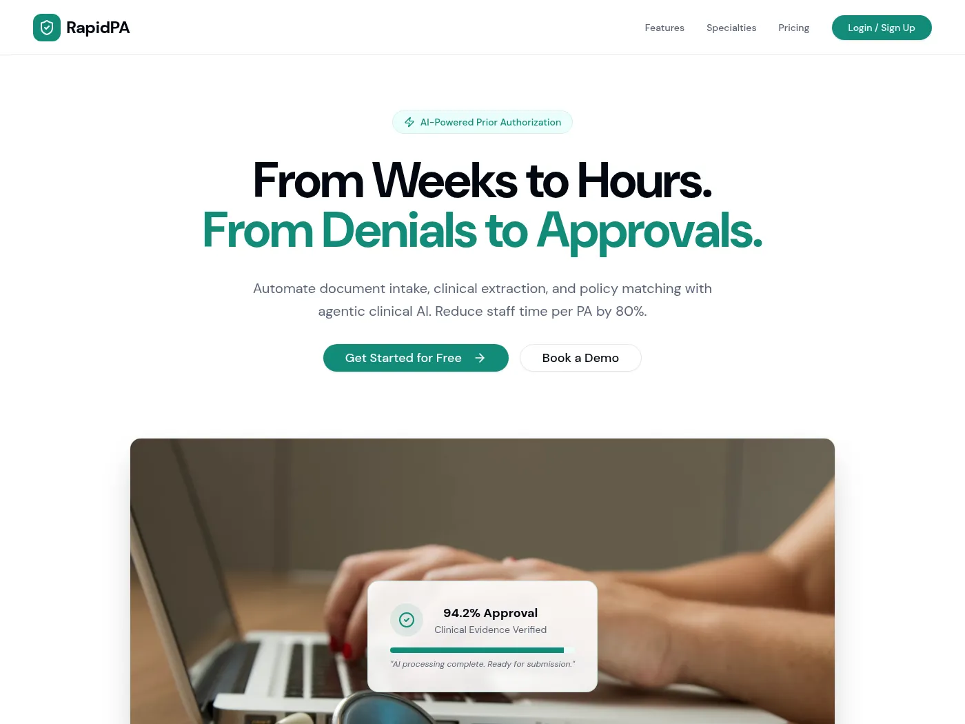 RapidPA AI Prior Auth