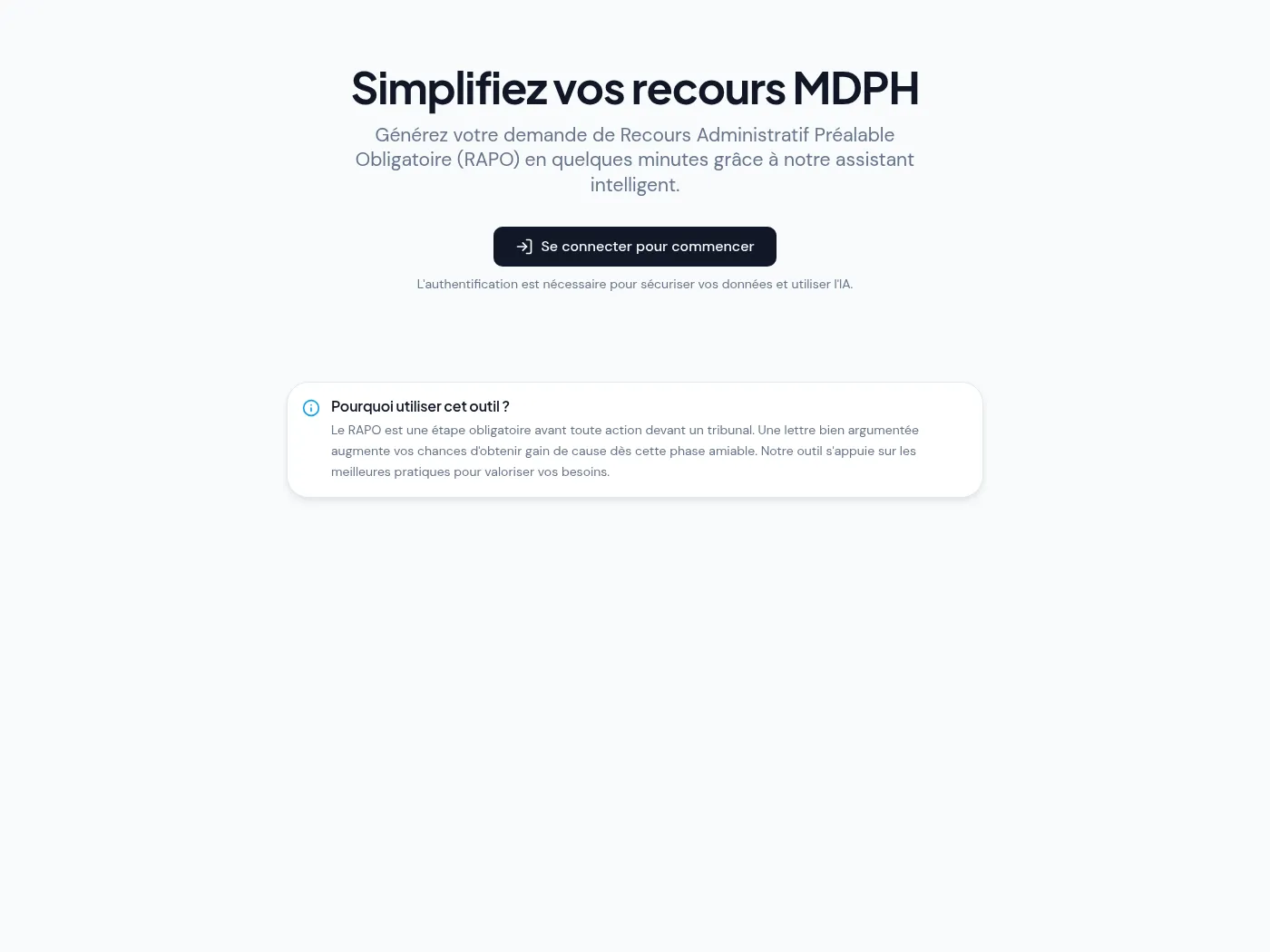 RAPO Appeal Generator