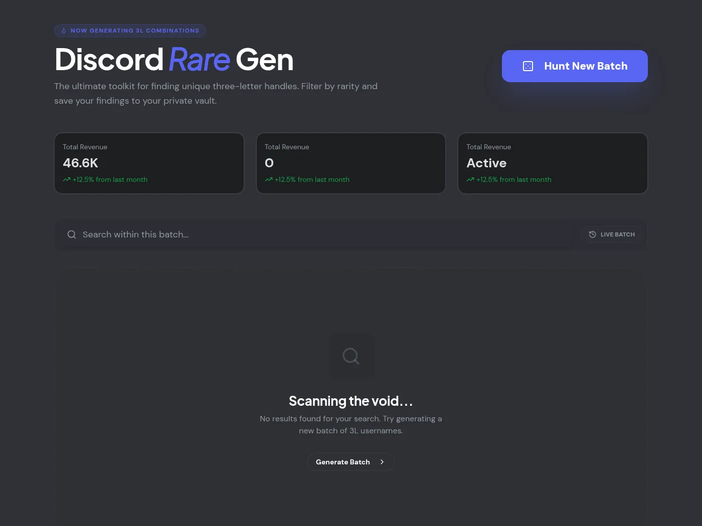 Rare Discord 3L Generator
