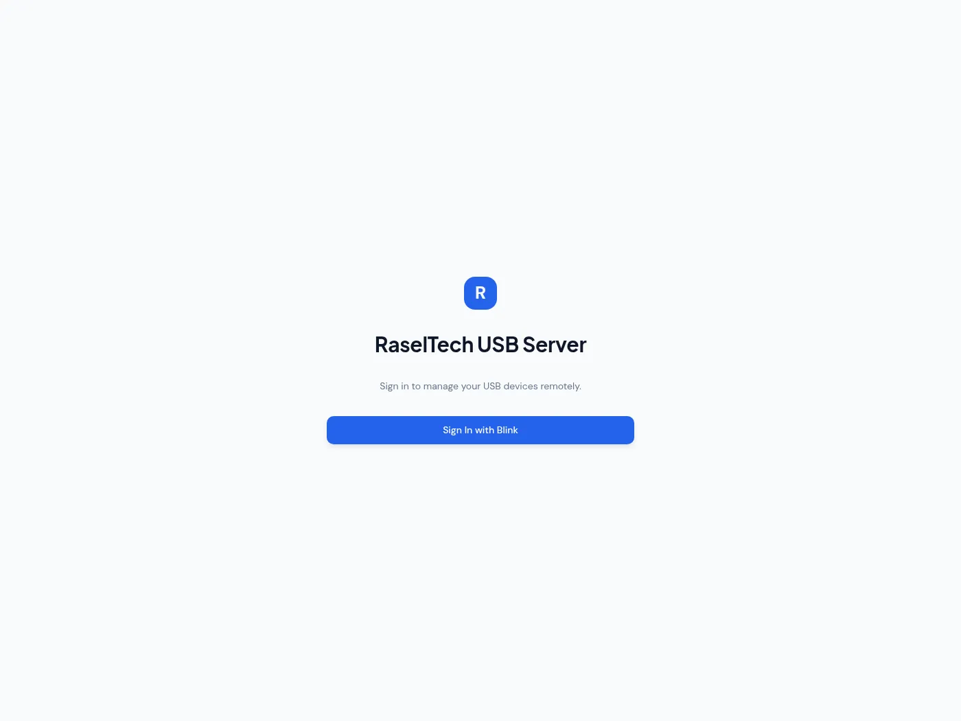 RaselTech USB Server