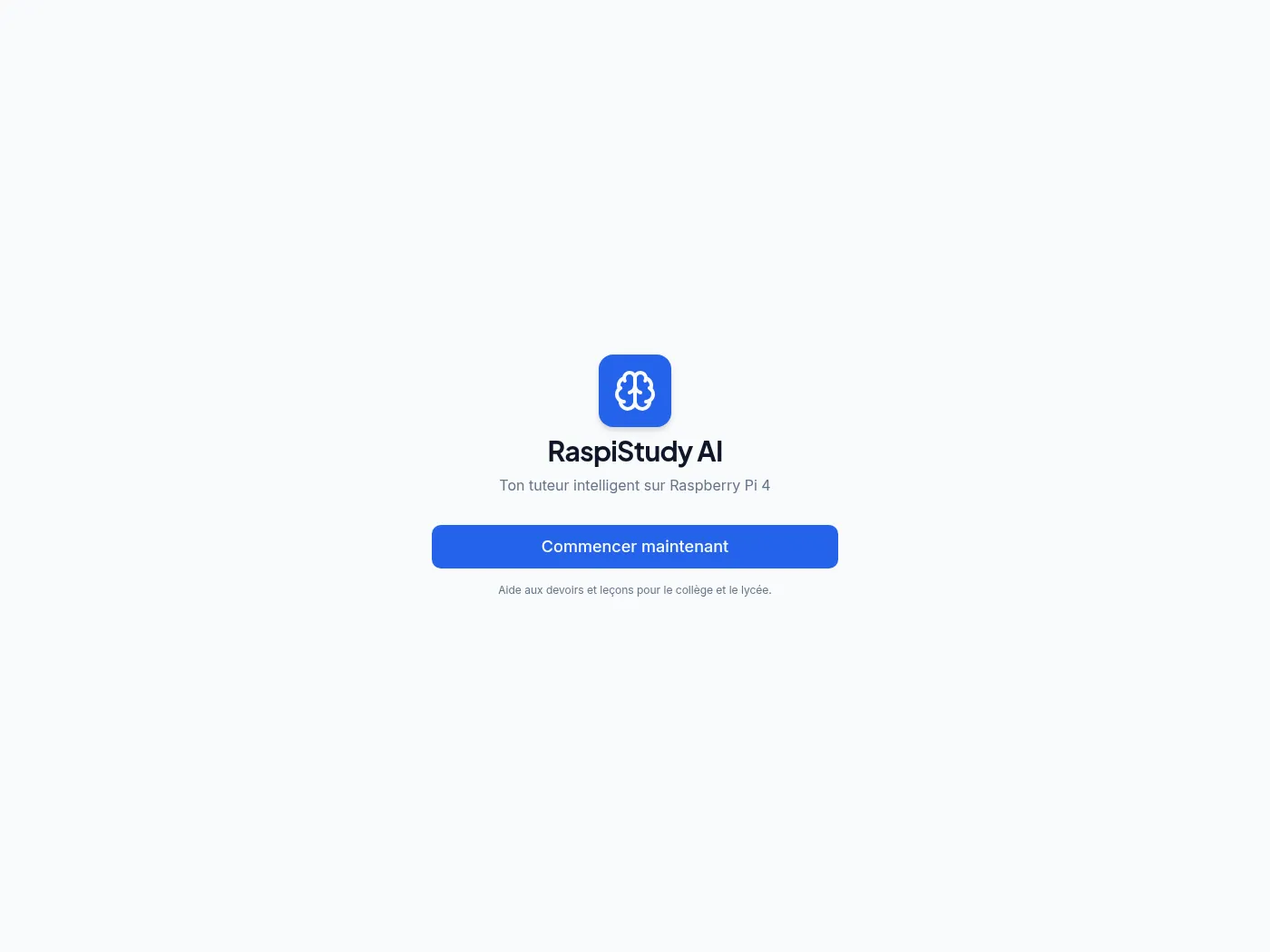 Raspberry Pi Study AI