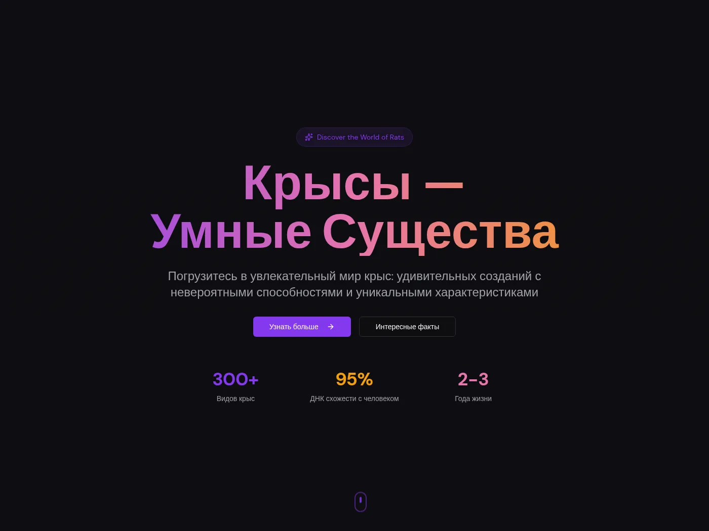 Rat Interactive Landing