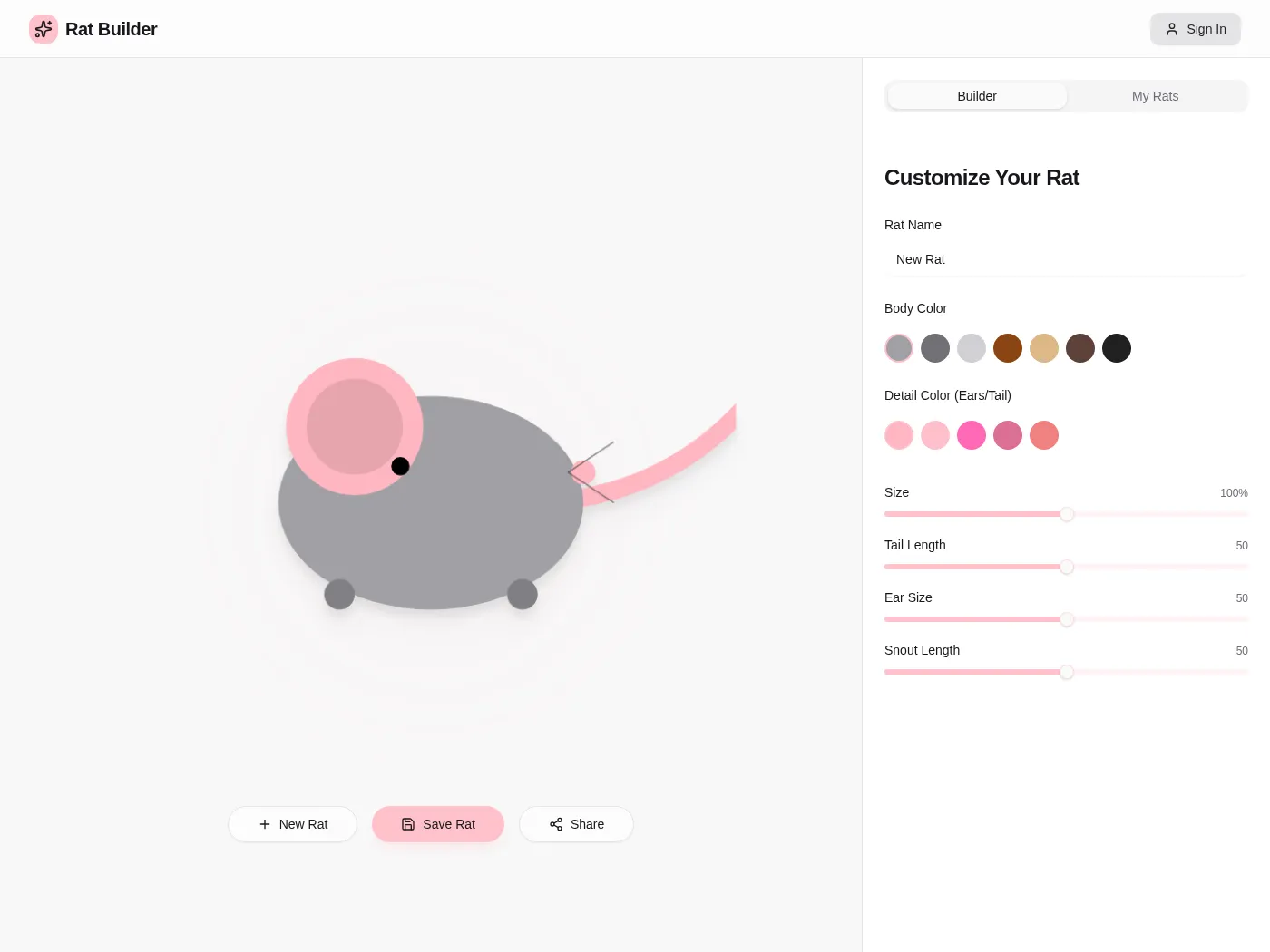 Rat Builder