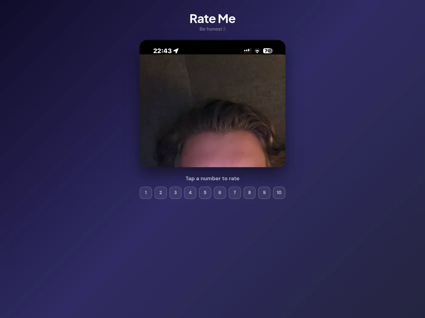 Rate Me 1-10
