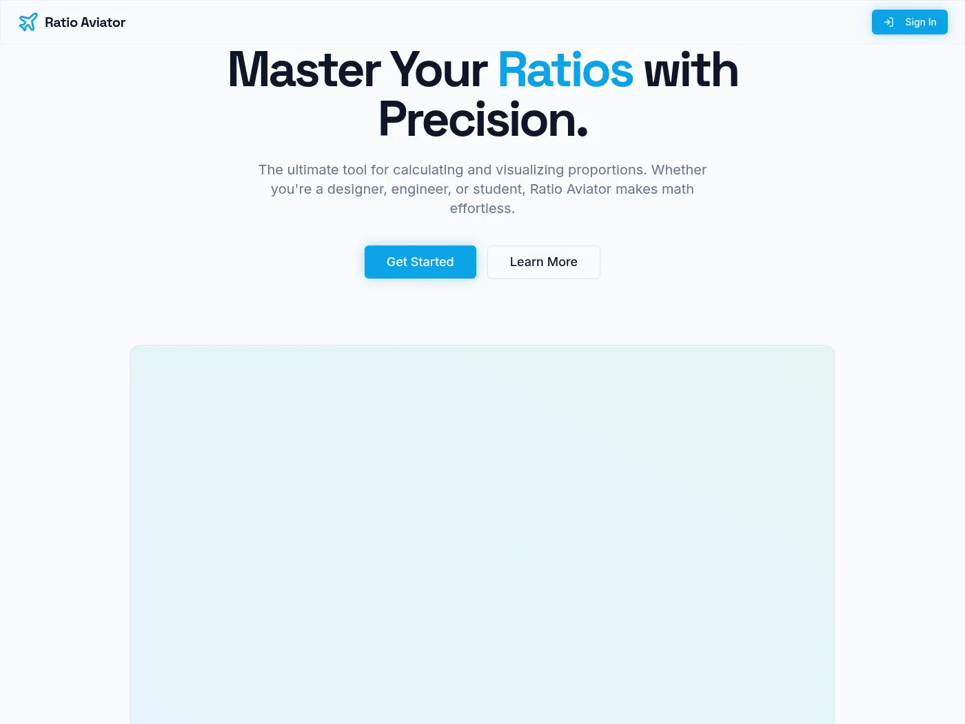 Ratio Aviator