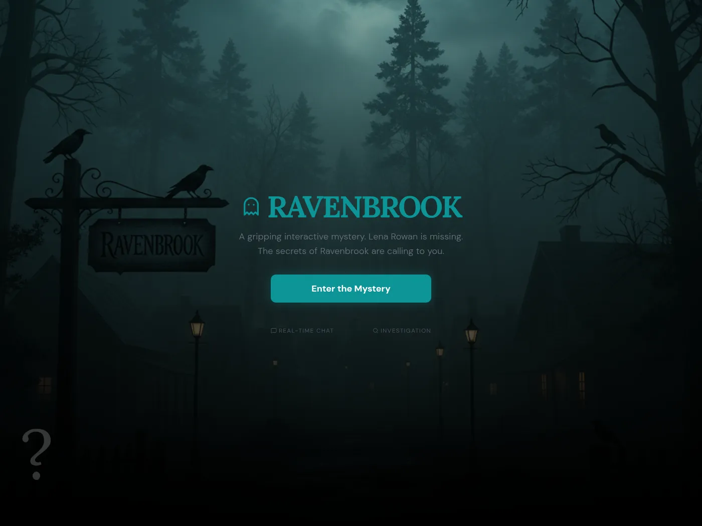 Ravenbrook Mystery Game