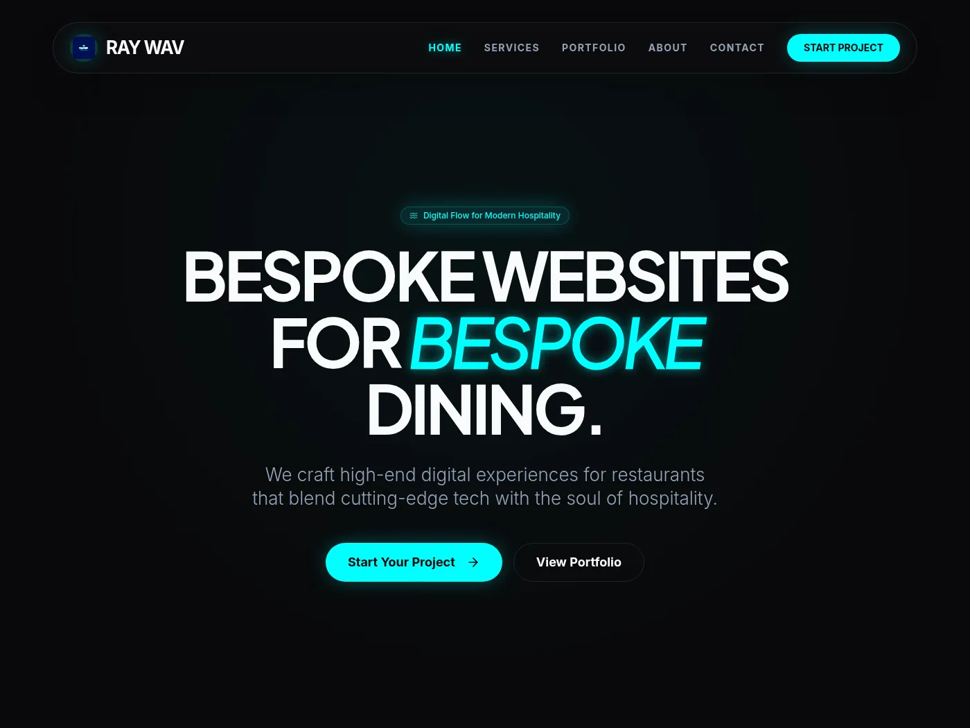 Ray Wav Agency Site