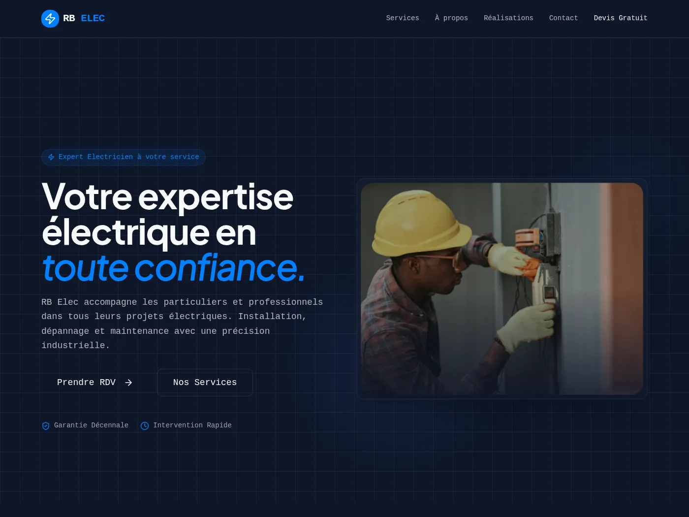 RB Elec Vitrine Site