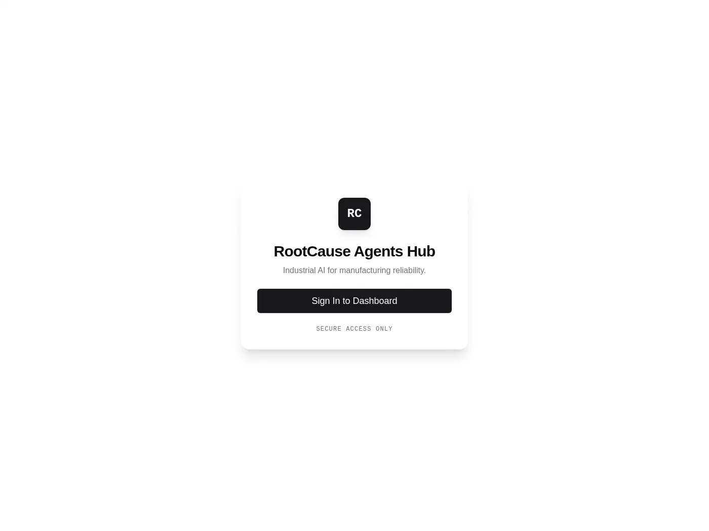 RootCause Agents Hub