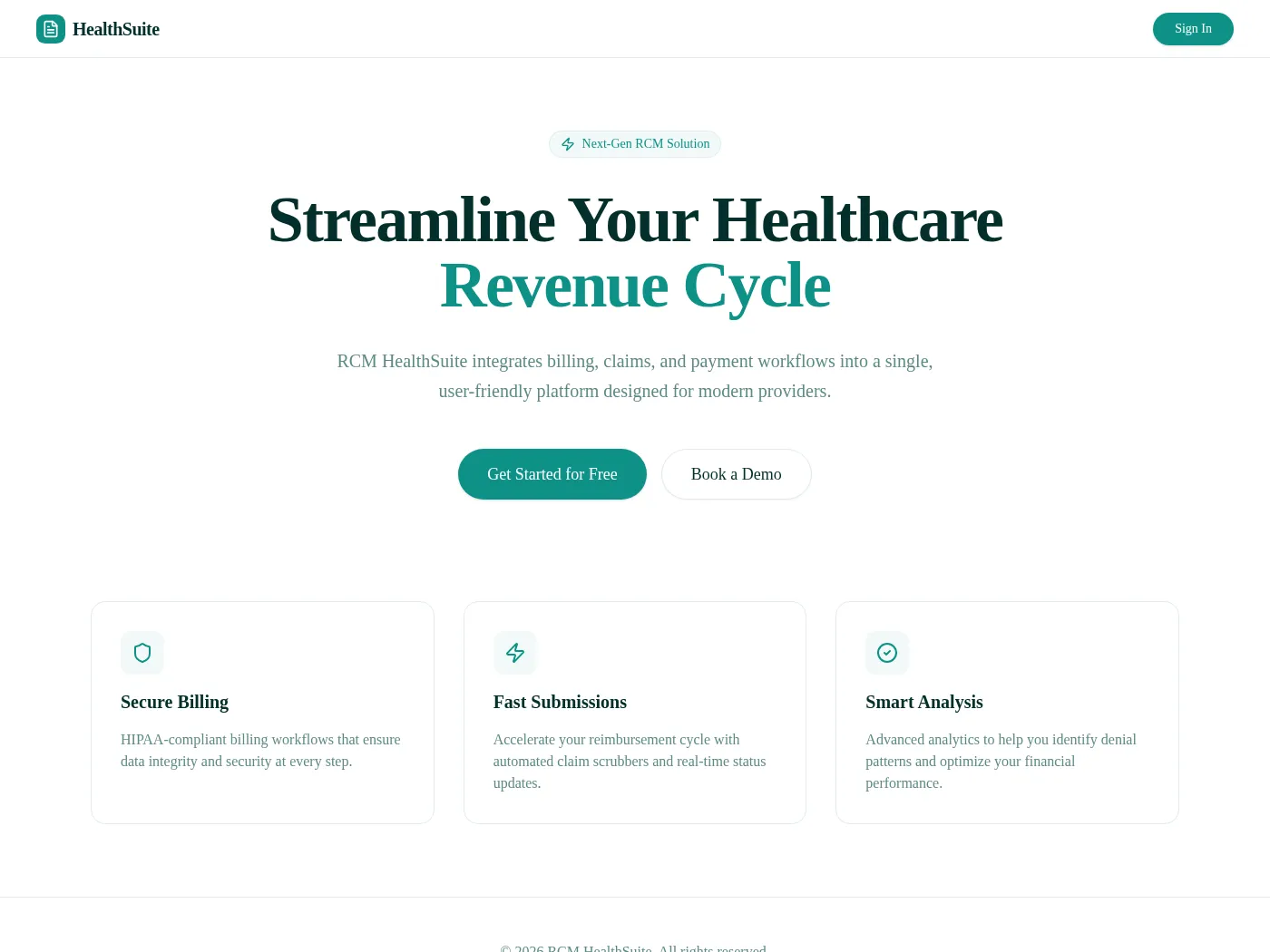 RCM HealthSuite