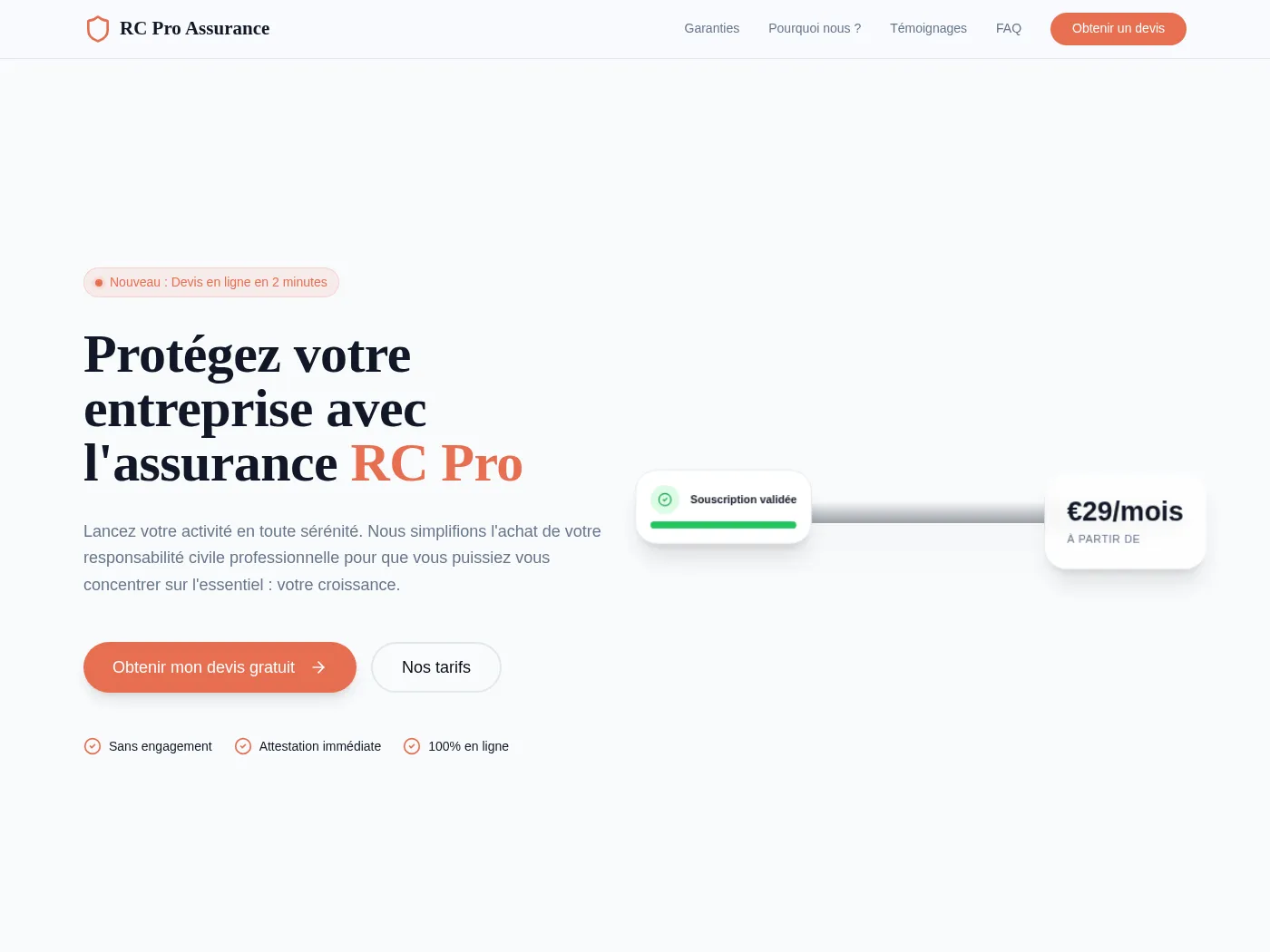 RC Pro Assurance Hub