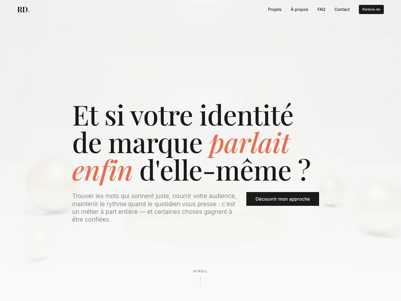 RD Portfolio Site