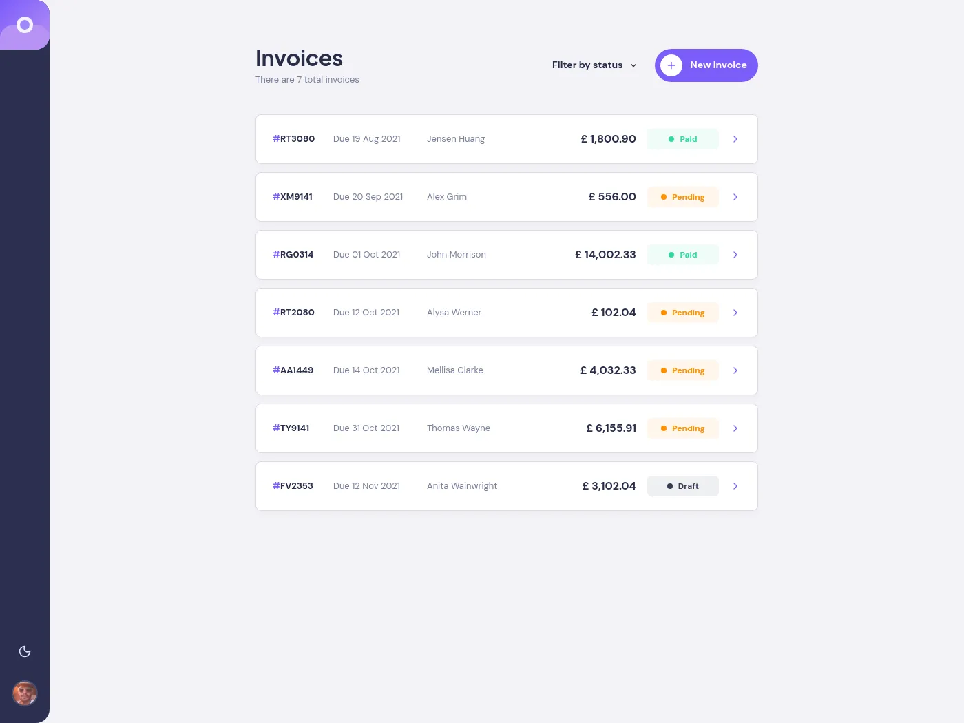 React Dark Mode App