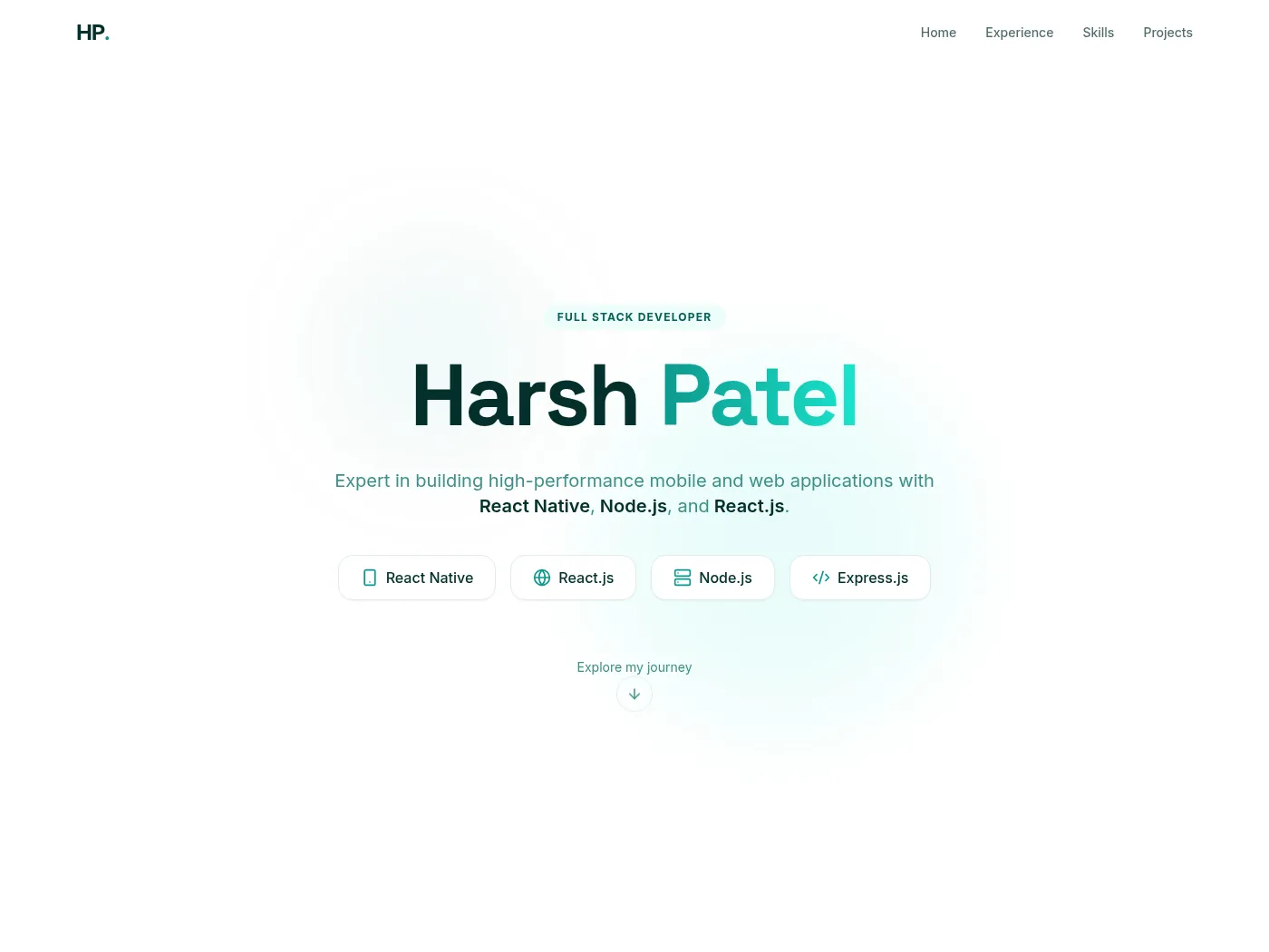React Dev Portfolio