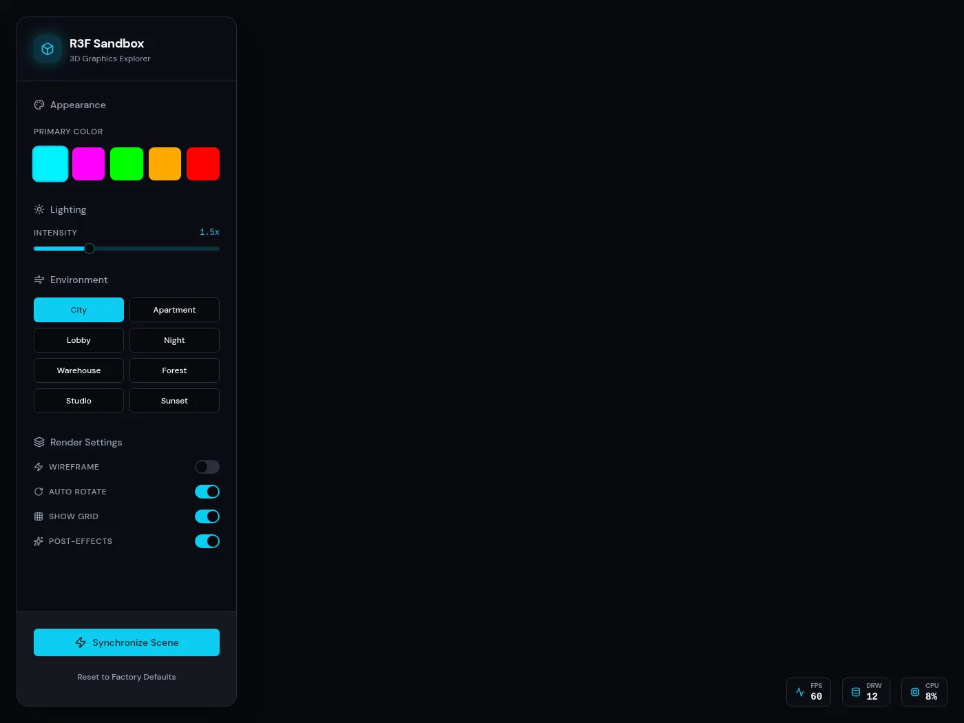 ThreeD Sandbox Explorer